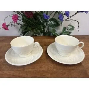 Wedgwood | Dining | Vintage Wedgwood Edme Etruria Creamware Tea Cups ...